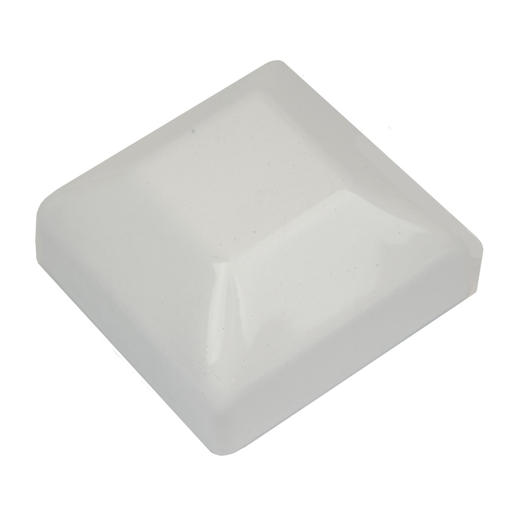 Steel Post End Cap to fit 100x100mm in Paper Bark | Gatesplus